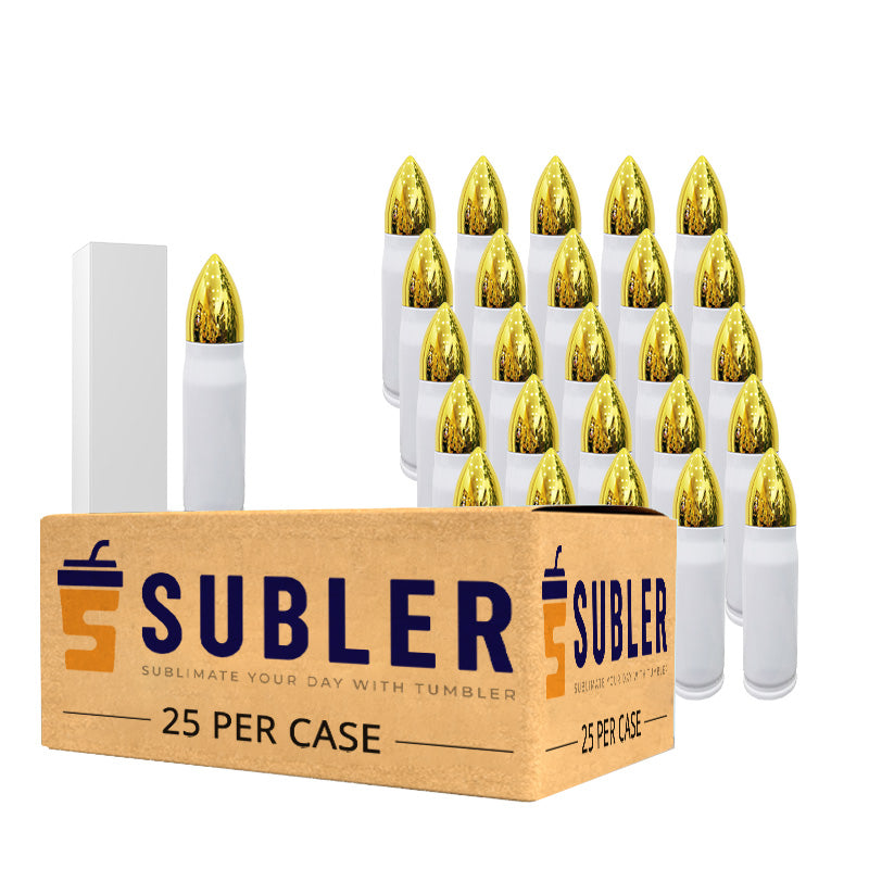 16oz Sublimable Stainless Steel Water Bottle Shotgun Shell Design Whol